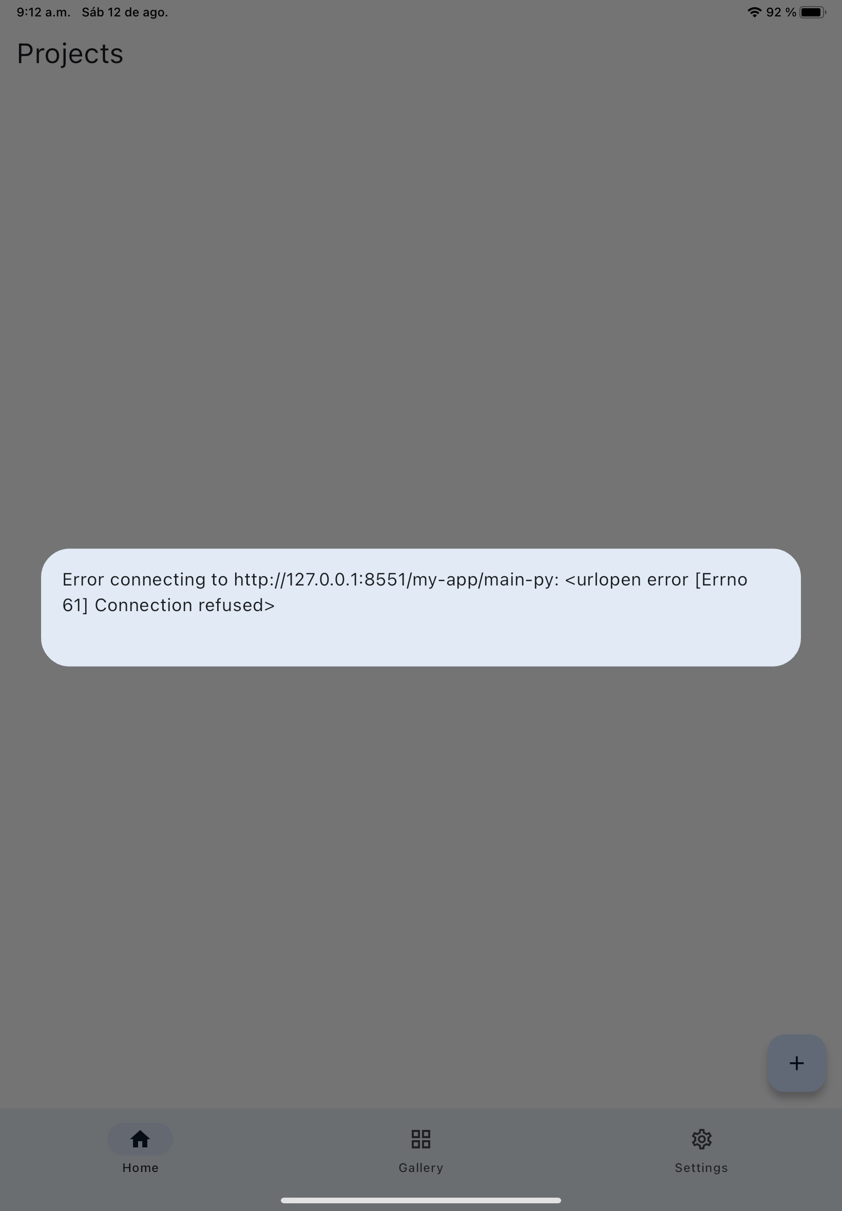 Connectivity Issues with Flet App on Android and iPad · Issue #1715 · flet-dev/flet · GitHub