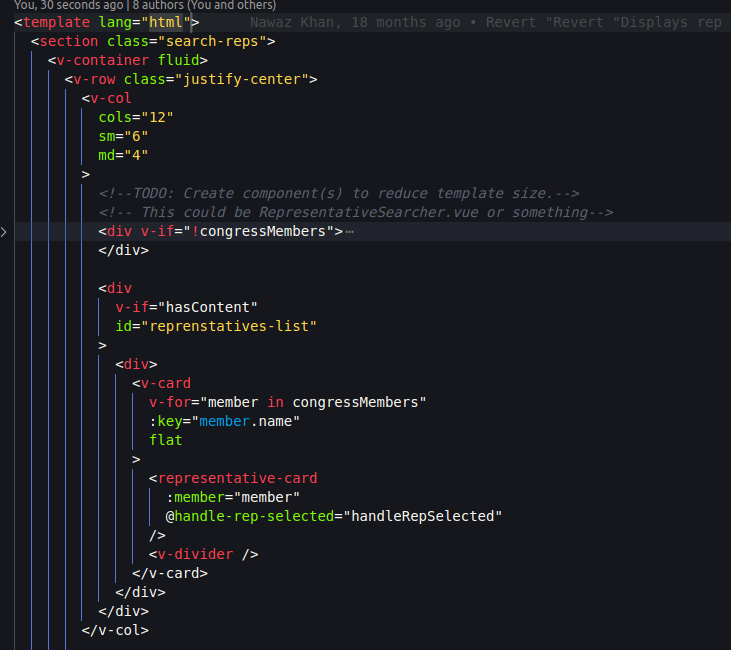 Incorrect Vue template "lang" tags · Issue #404 · OpenSourceFellows/amplify · GitHub