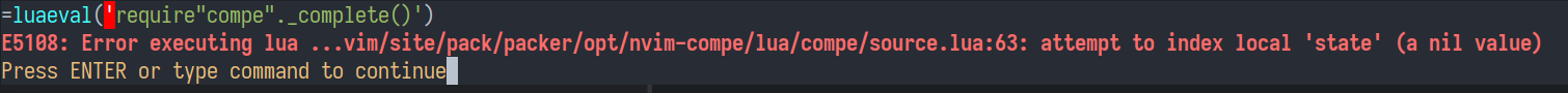 Error message on complete · Issue #201 · hrsh7th/nvim-compe · GitHub