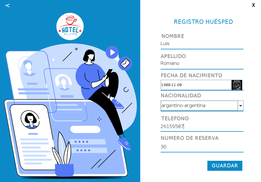 GitHub - LuisRomano88/Java-Sprint2-AluraHotel: alura hotel es un sistema de reservas y registro ...