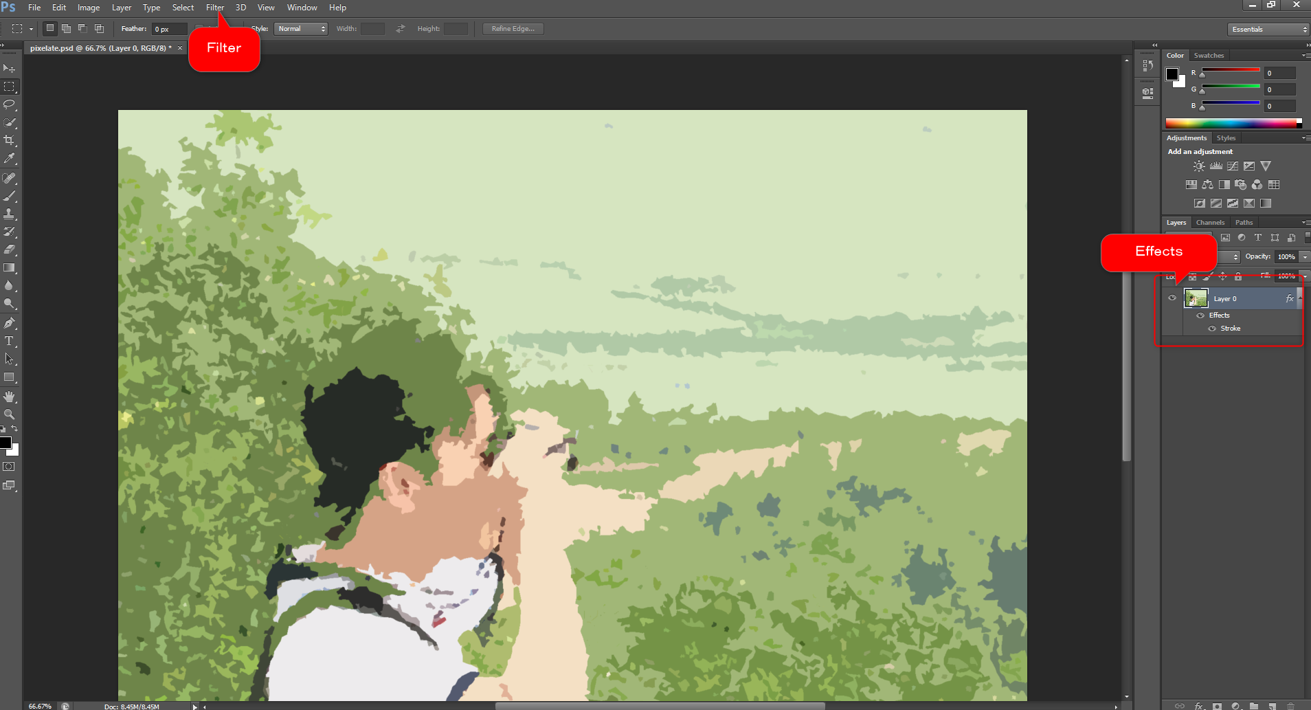 How to parse filter applied to a layer? · Issue #150 · psd-tools/psd-tools · GitHub