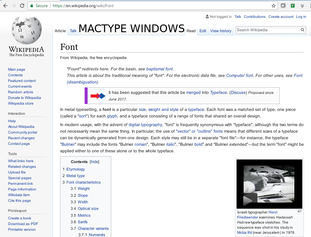 Freetype Windows