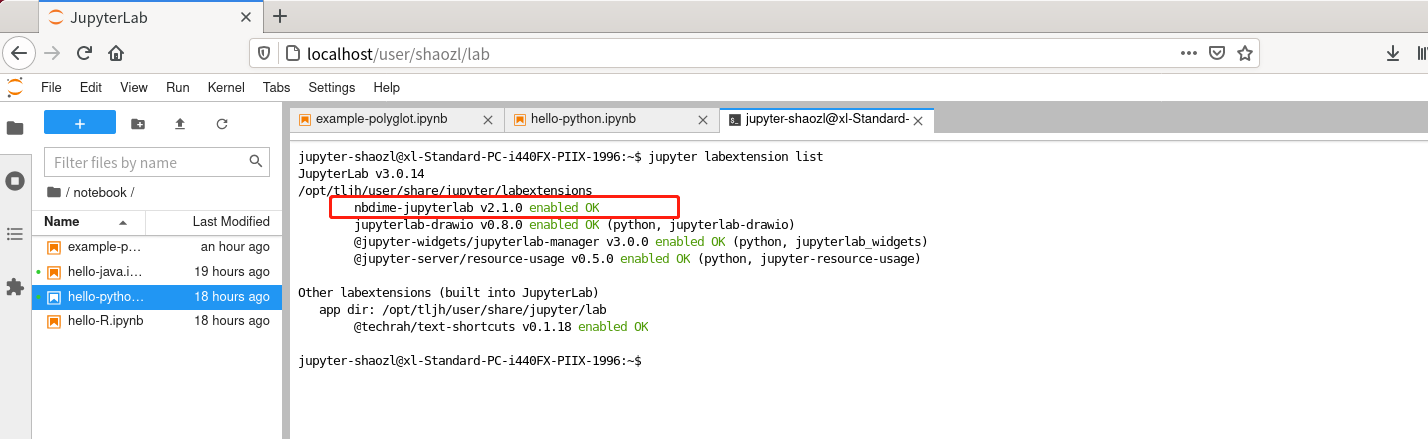 Unable to query nbdime API on The Littlest JupyterHub (TLJH) · Issue #587 · jupyter/nbdime · GitHub