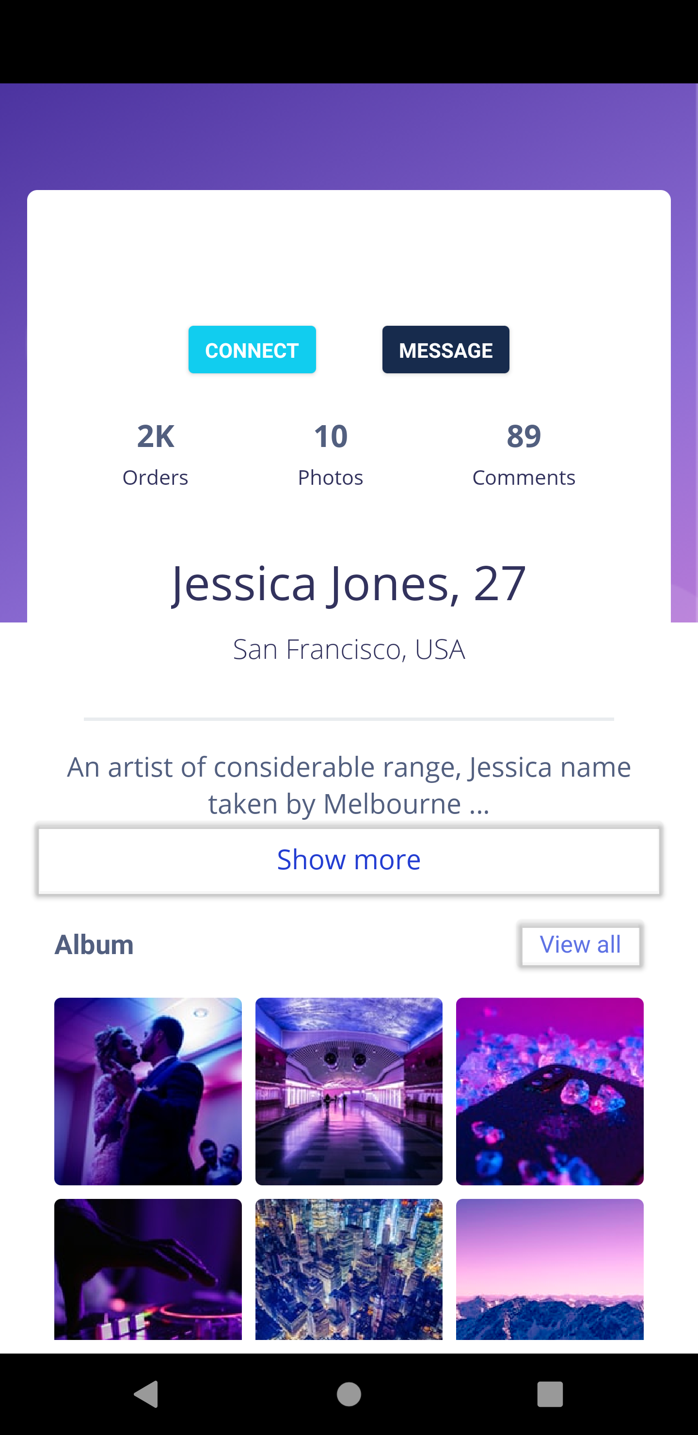 Profile Screen does not render properly · Issue #5 · creativetimofficial/ct-argon-pro-react ...