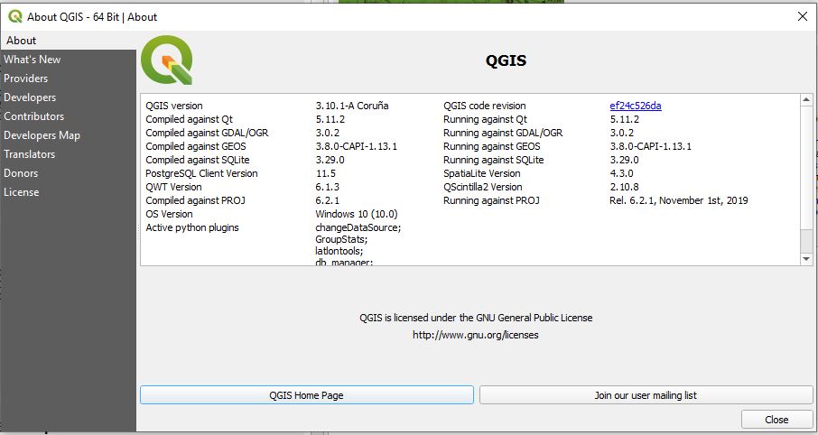Why does QGIS 3.10 tell me it is a development version (Windows 10)? · Issue #33494 · qgis/QGIS ...