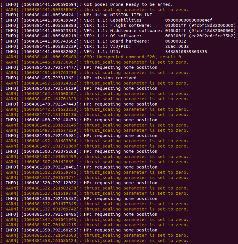 Apply to real drone + thrust_scaling parameter is set to zero · Issue #160 · Jaeyoung-Lim/mavros ...