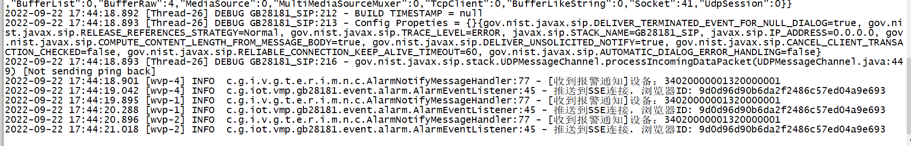 报警信息推送问题 · Issue #612 · 648540858/wvp-GB28181-pro · GitHub