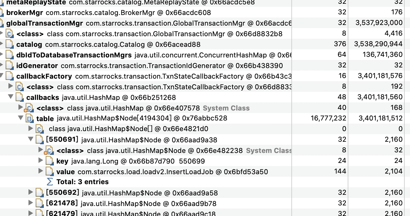 Bug Memory Leak For Insert Load Job · Issue 14717 · Starrocks 