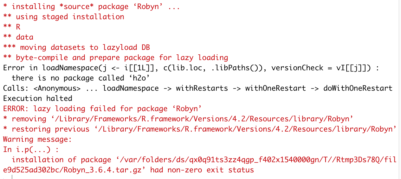 Getting errors in (remotes::install_github("facebookexperimental/Robyn ...