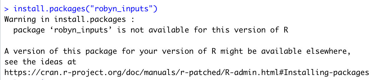 I can't install robyn_inputs package · Issue #421 ...