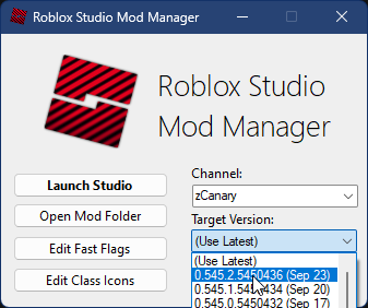 Issues with channels · Issue #157 · MaximumADHD/Roblox-Studio-Mod-Manager · GitHub