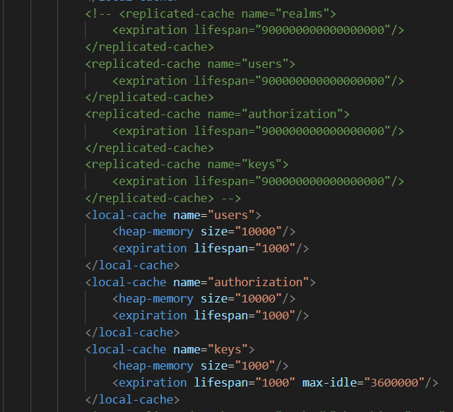 support switch local cache to remote cache · Issue #14664 · keycloak/keycloak · GitHub