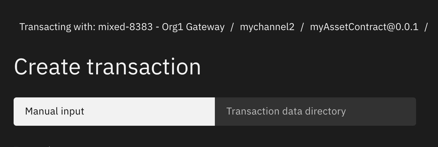 [Bug] Transaction view opens for wrong channel when contracts have the same name and version ...