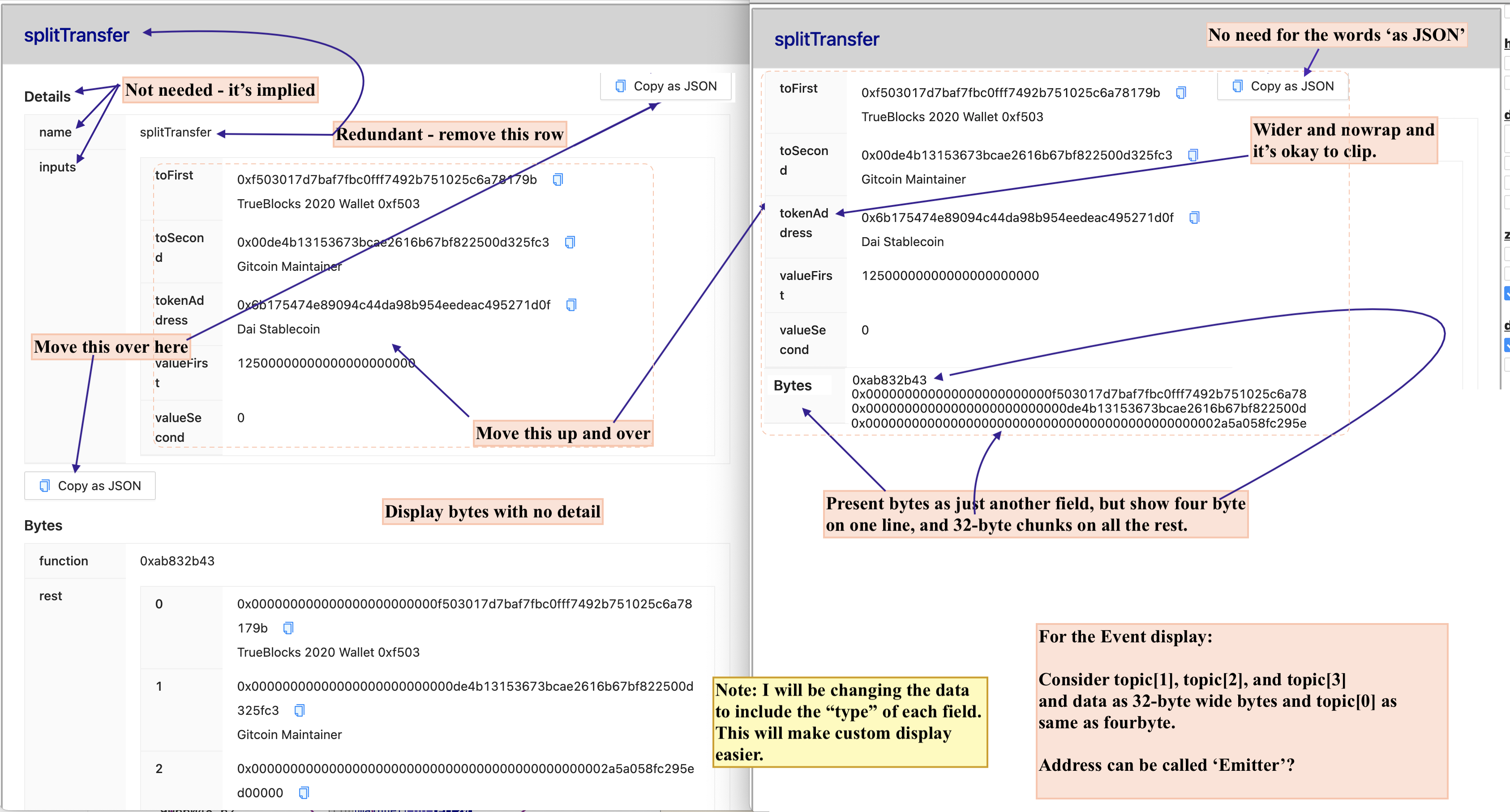 Explorer Summer Of Love For The Front End · Issue 237 · Trueblocks Trueblocks Explorer · Github