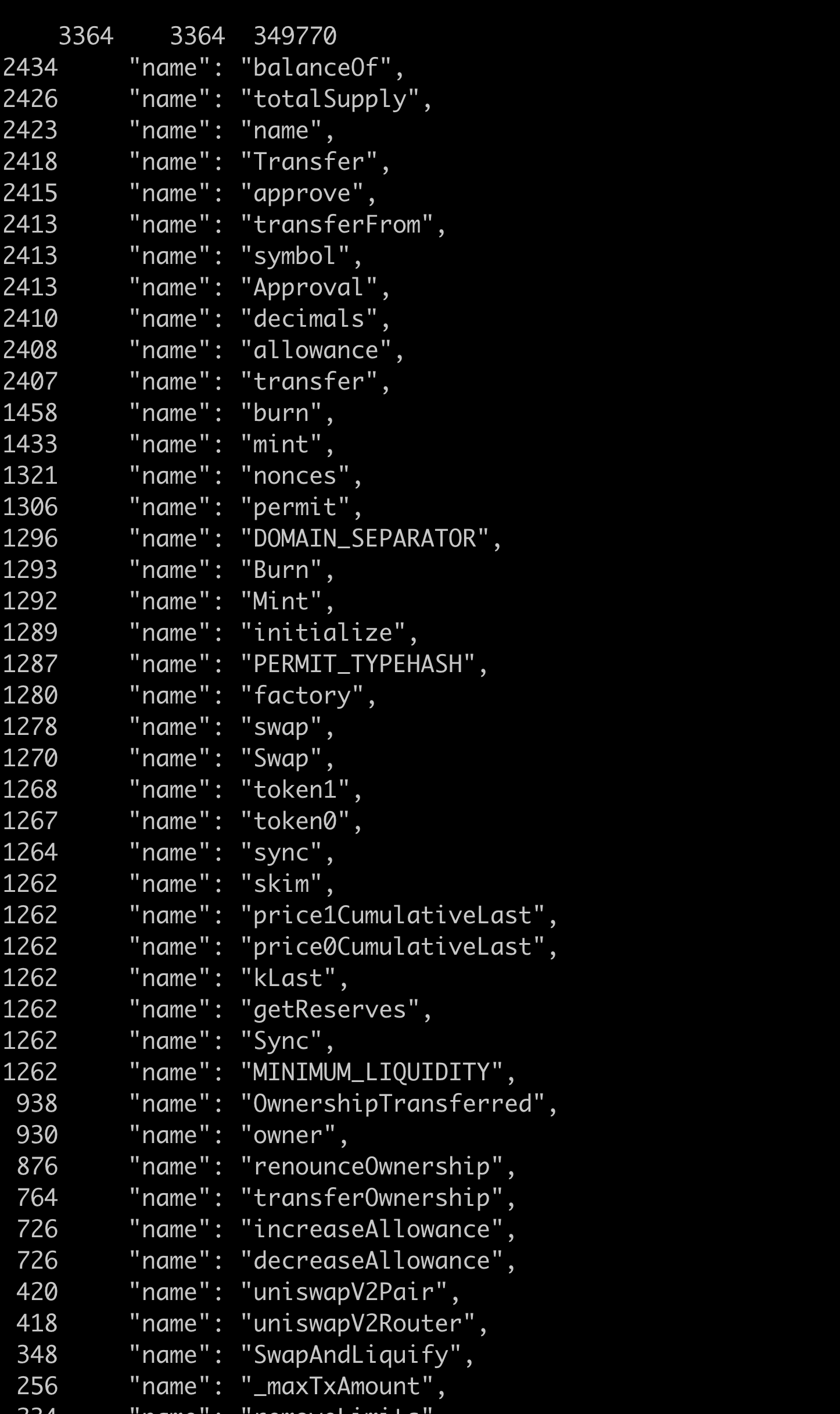Chifra Export Creates Huge Number Of Abi Files When Scraping Uniswap Contracts · Issue 2847