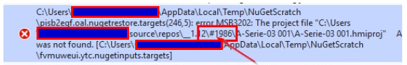 23 Is Transformed Into For Physical Path Nuget Or Msbuild · Issue 5310 · Dotnet