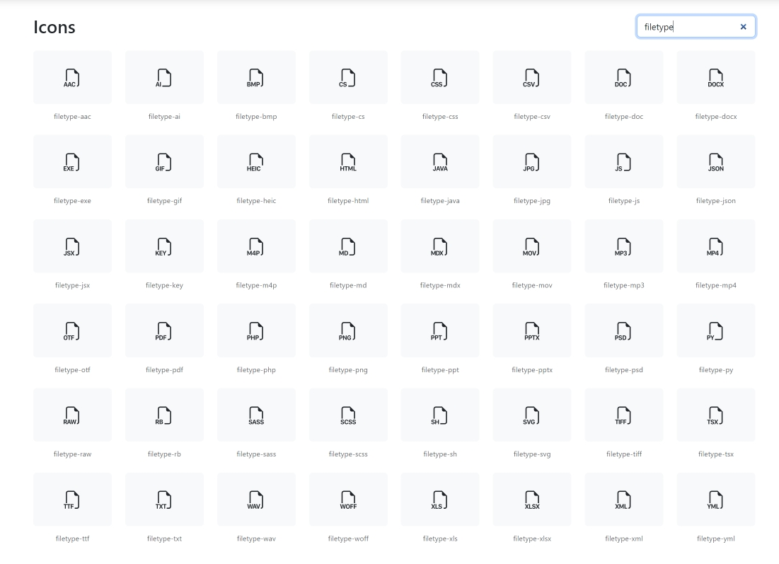 SQL filetype icon · Issue #1362 · twbs/icons · GitHub
