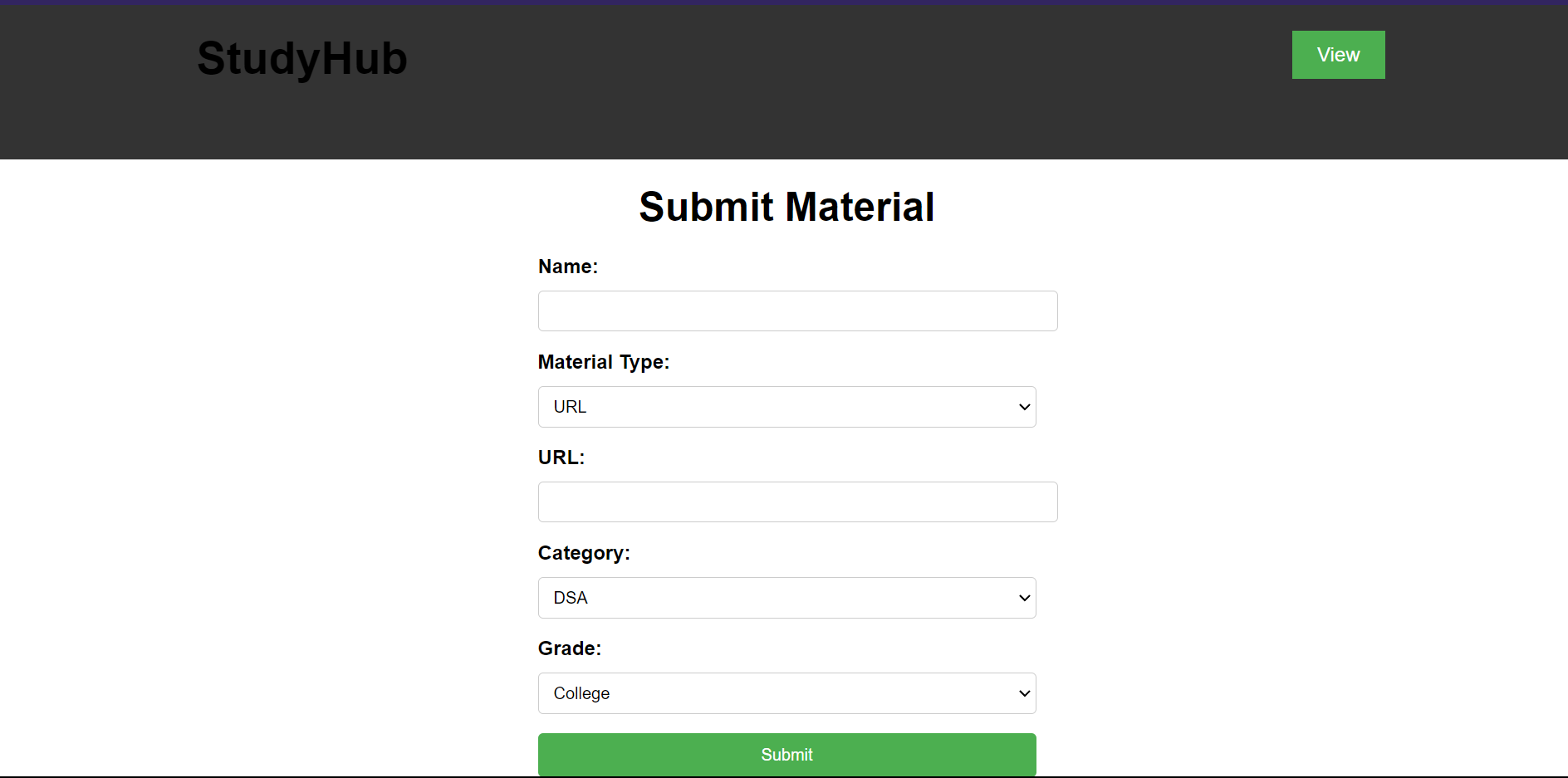GitHub - paras41617/StudyHub