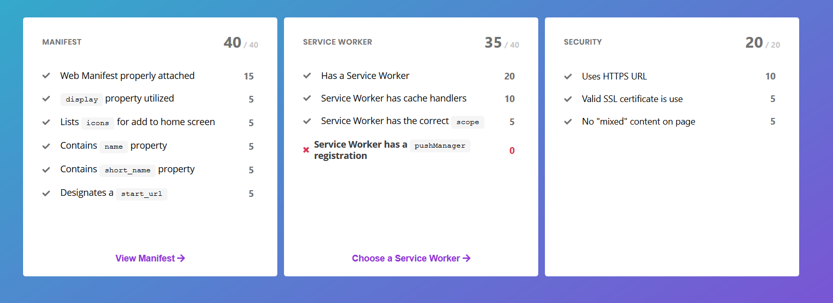 Followed all the steps but does not load · Issue #553 · pwa-builder/PWABuilder · GitHub