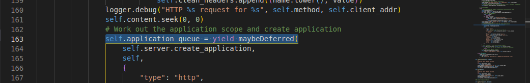 runtime error TypeError: __call__() missing 2 required positional arguments: 'receive' and 'send ...