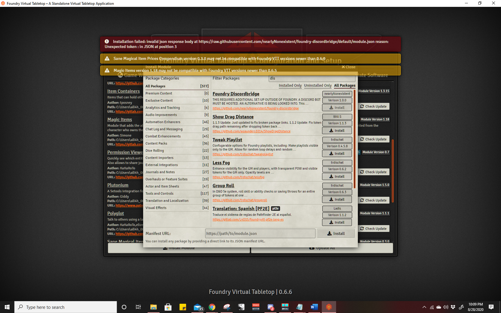 Getting error on install · Issue #1 · nearlyNonexistent/foundry ...