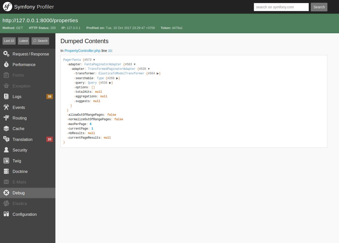Method `findPaginated` not works · Issue #1284 · FriendsOfSymfony/FOSElasticaBundle · GitHub