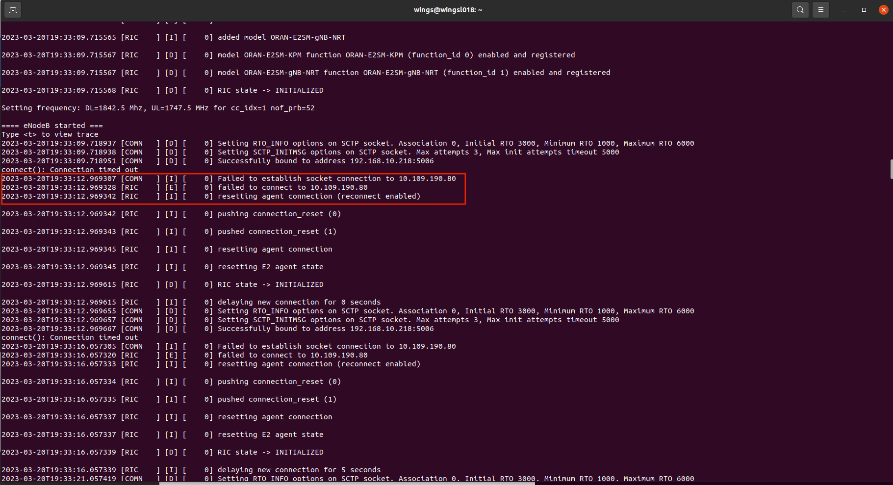 Failed to establish socket connection to NodePort service-ricplt-e2term-sctp-alpha · Issue #83 ...
