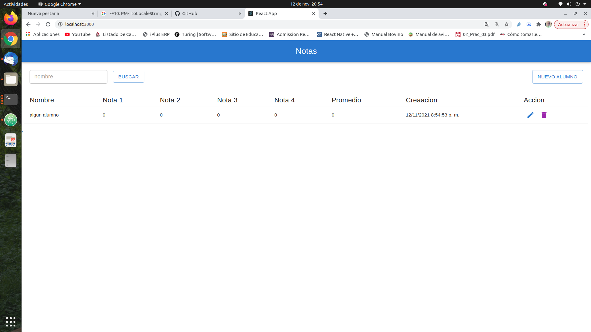 GitHub - NadGarDez/alumnos