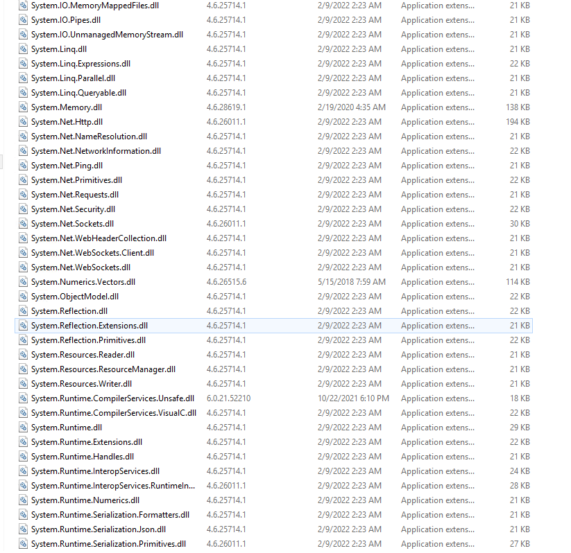 Found conflicts between different versions of "System.Diagnostics.DiagnosticSource" that could ...