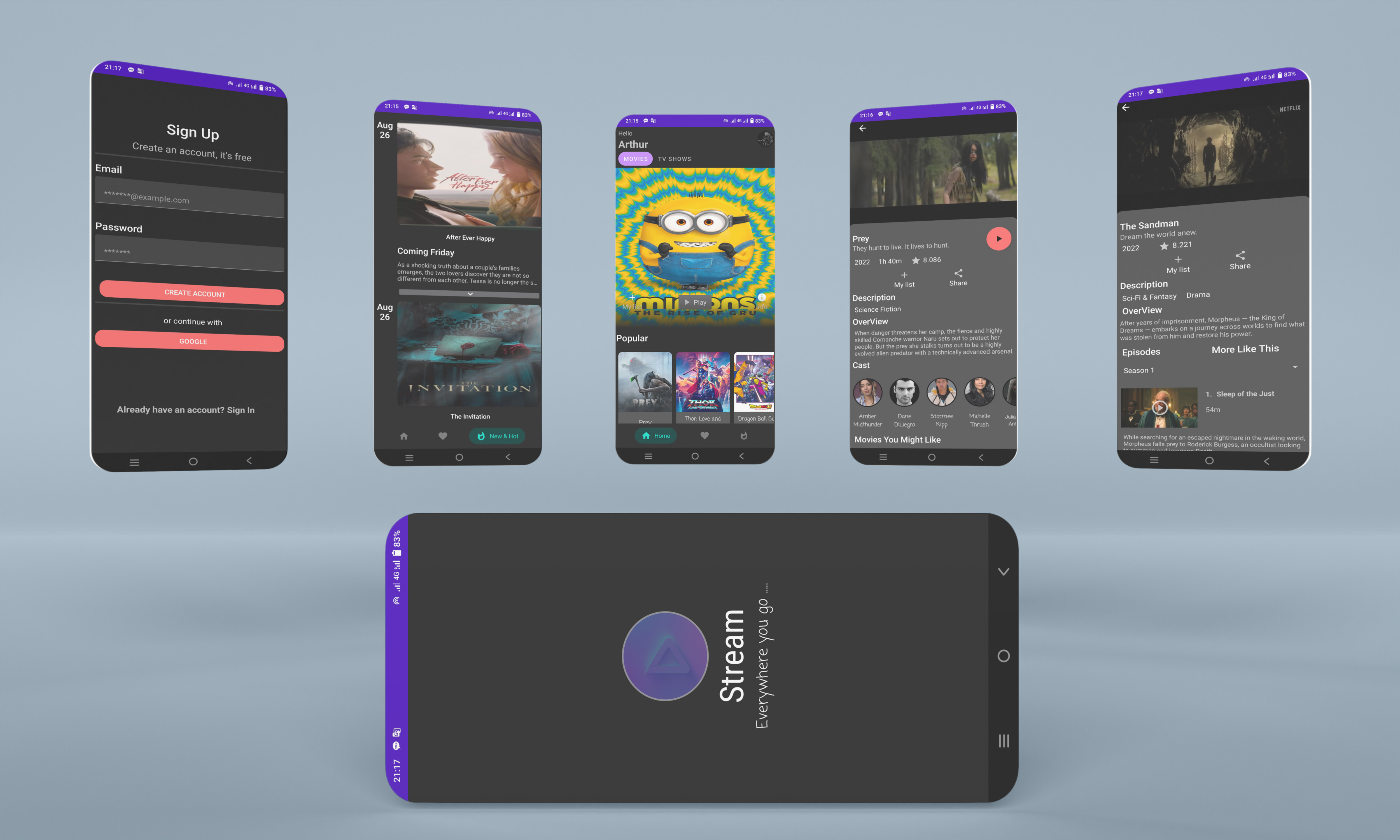 GitHub - OkoloArt/Streamify: This repository is about Netflix App cloning with the help of ...