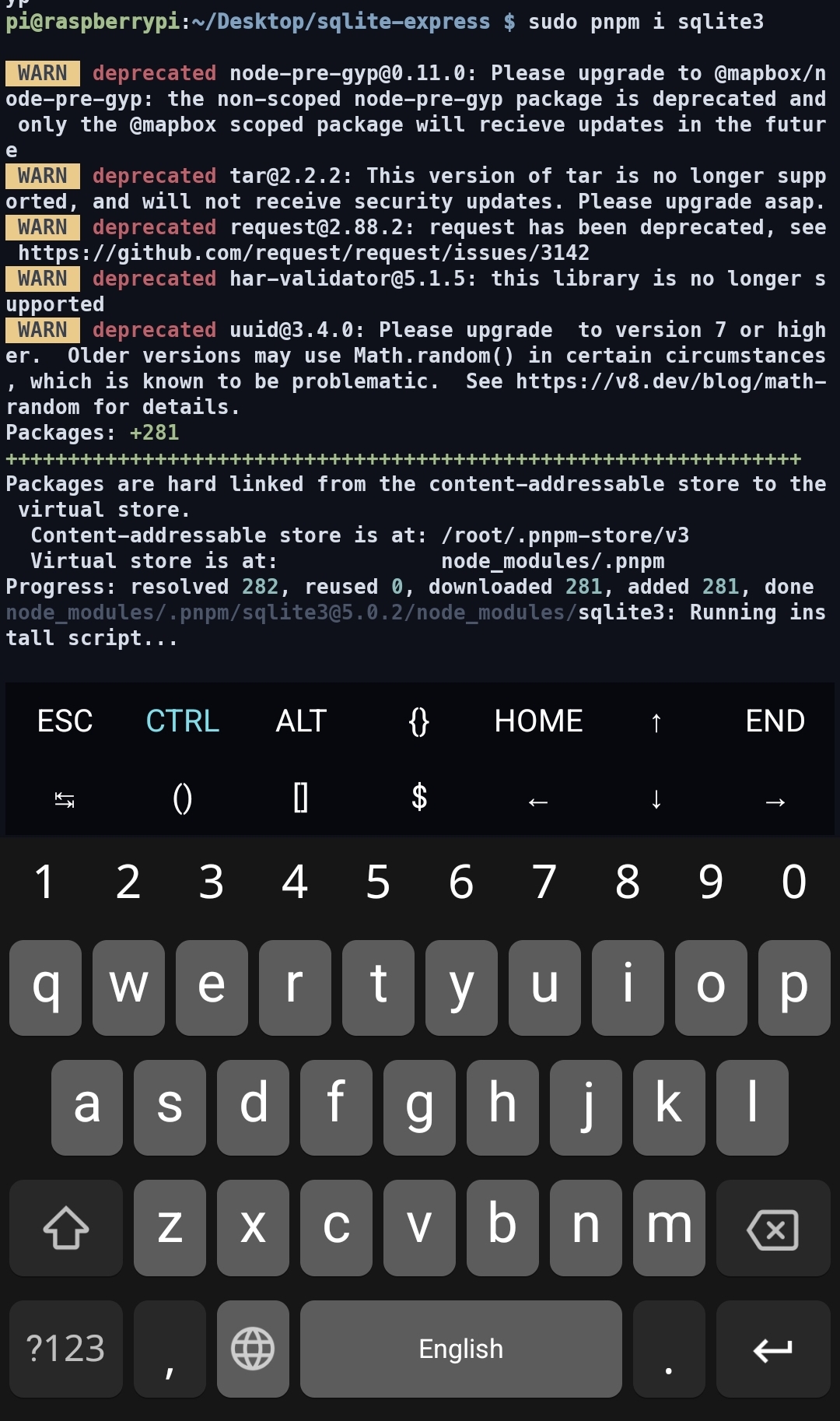 Can t Install Sqlite3 Issue 4390 Pnpm pnpm GitHub