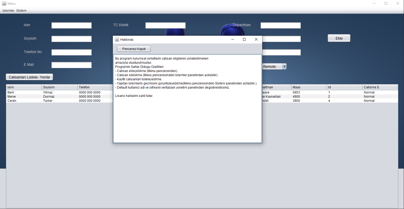 GitHub - barisseckin/EmployeeManagementSystem