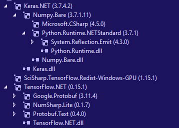 Python.Runtime.PythonException: 'ModuleNotFoundError : No module named 'keras'' · Issue #127 ...