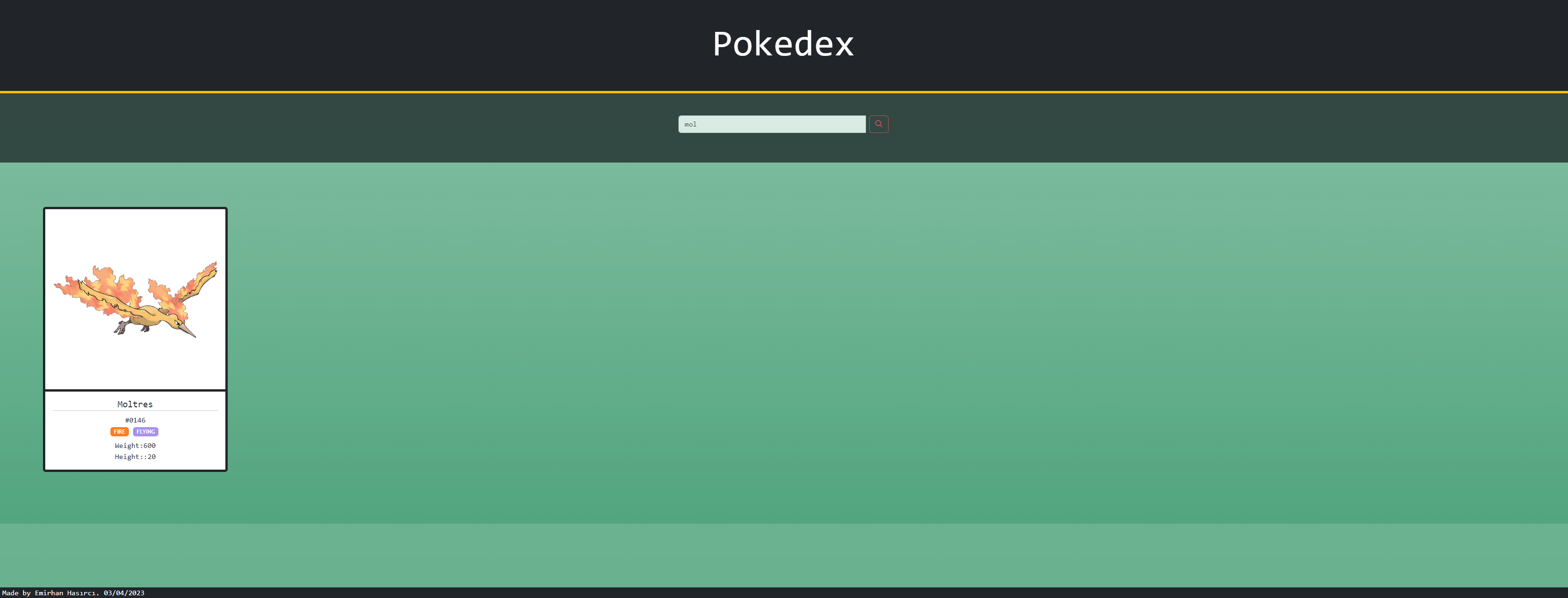 GitHub - EmirhanHasirci11/Pokedex