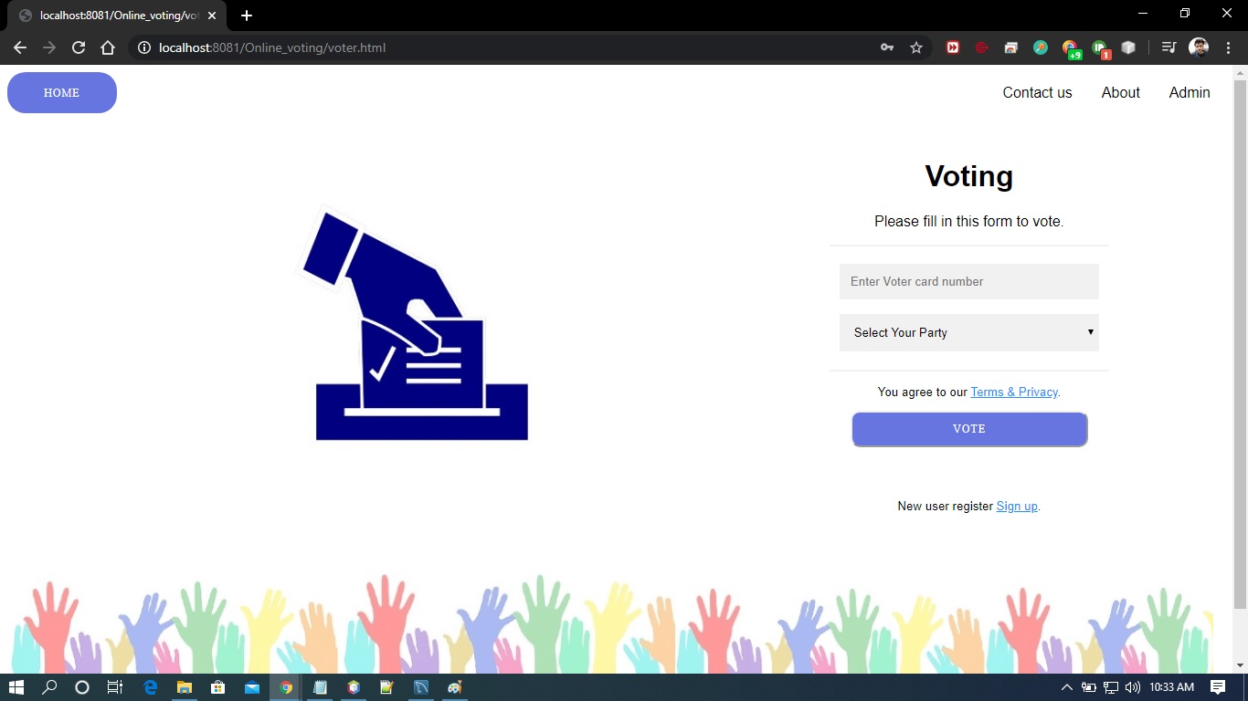 GitHub - kapilmistry61/Online-Voting-Web-Application: In "ONLINE VOTING SYSTEM" a voter can use ...