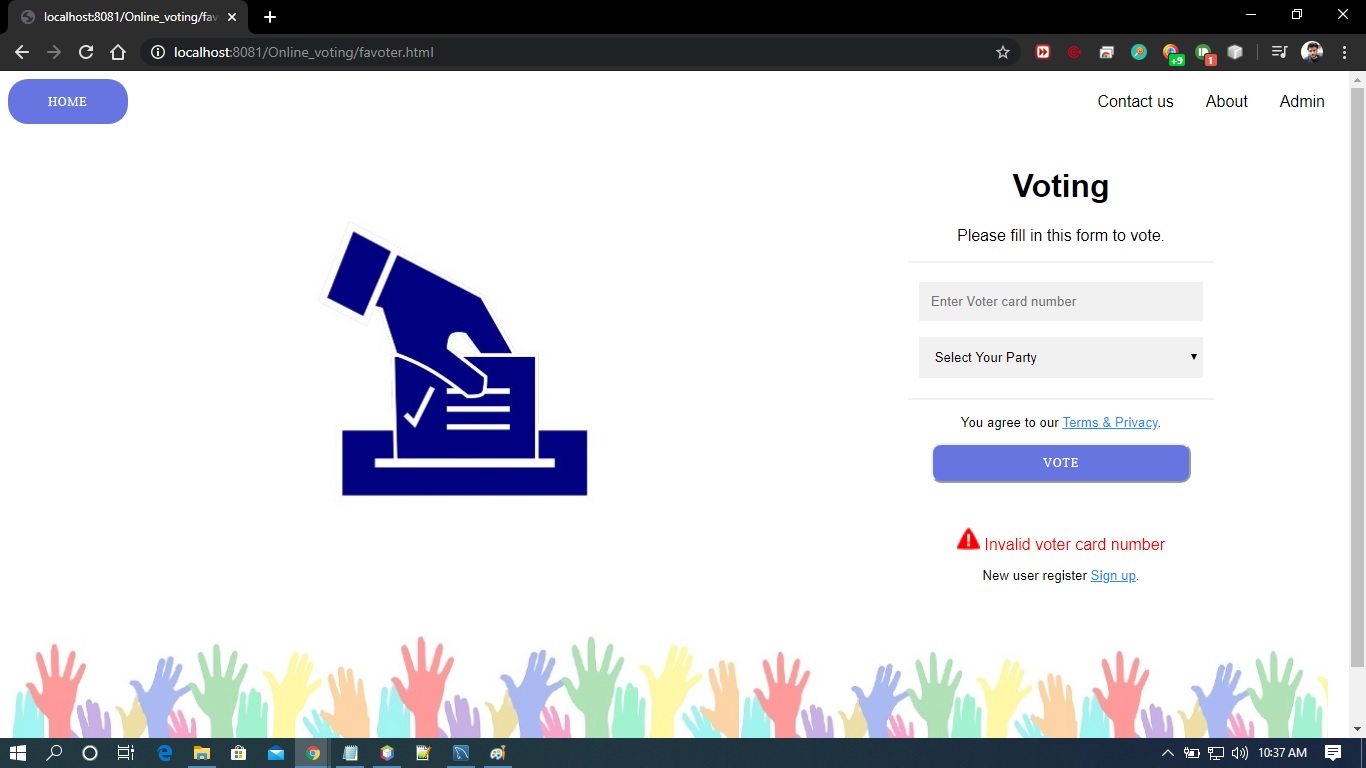 GitHub - kapilmistry61/Online-Voting-Web-Application: In "ONLINE VOTING ...