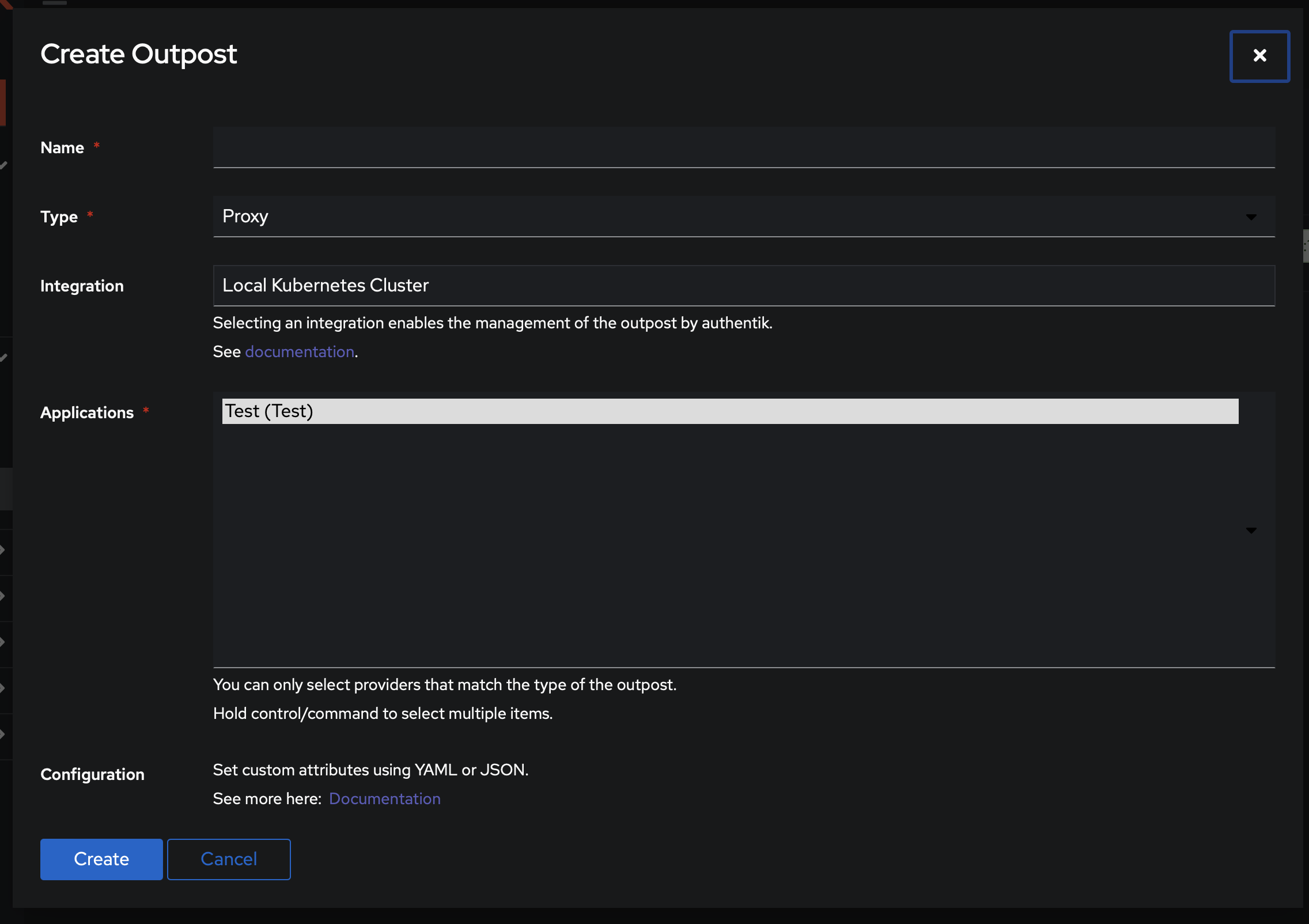 Outpost Creation Missing Config Fields On Safari · Issue 6055 · Goauthentik Authentik · Github