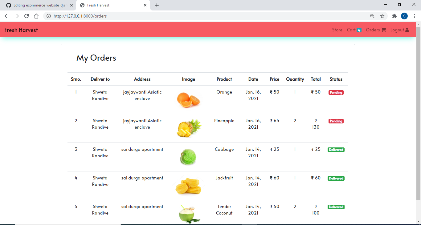 GitHub - shrutirandive/ecommerce_website_django_python: This Django ...