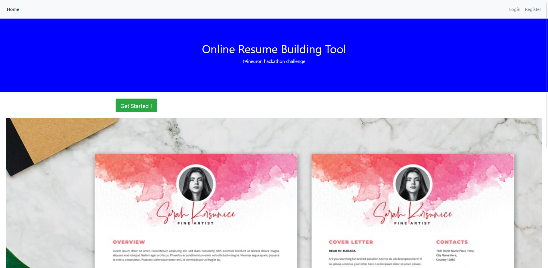GitHub - Balamurugan-ER/hackathon: Ineuron.ai and GitHub Hackathon Project
