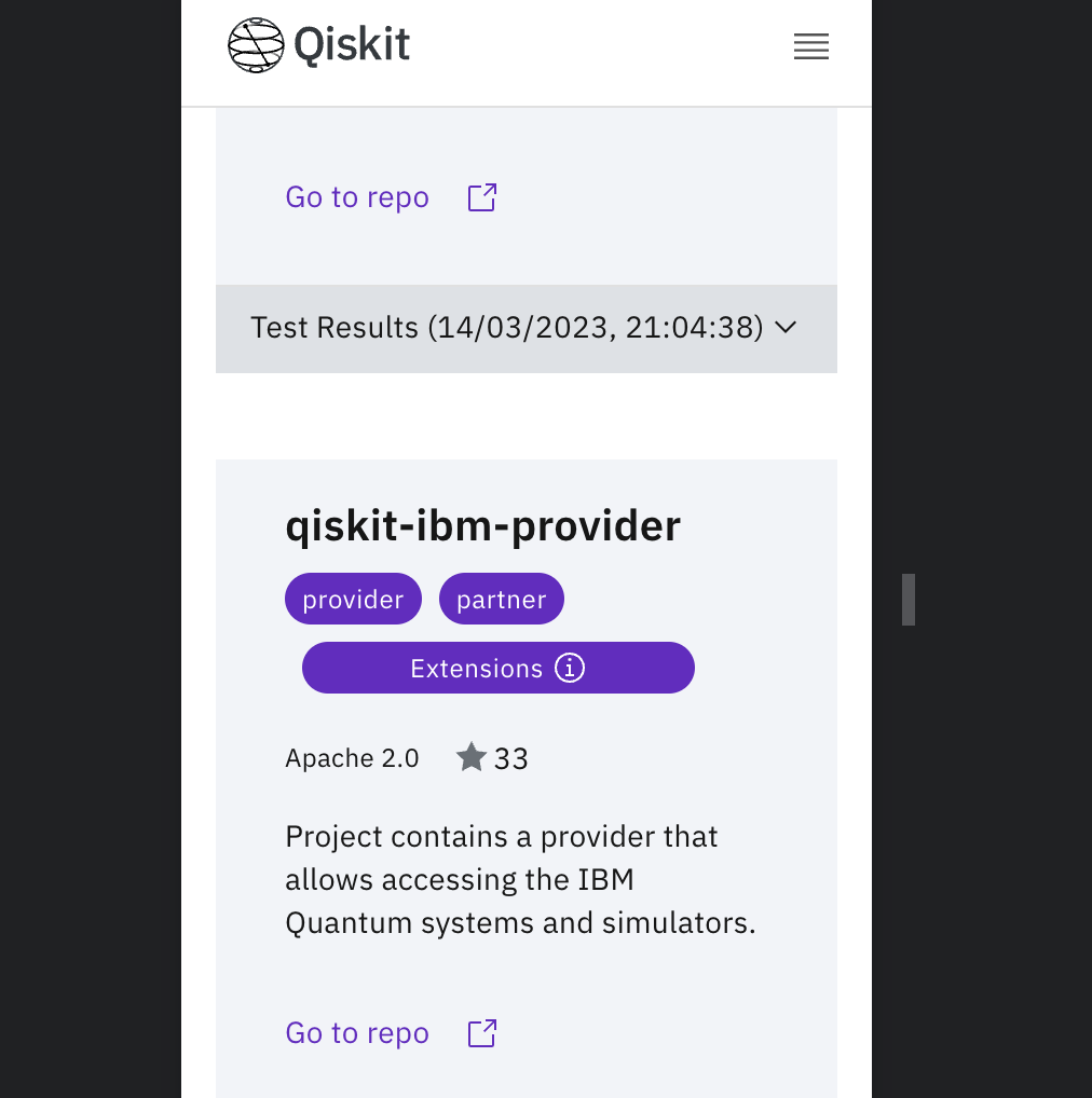 Bug: Ecosystem page overflow · Issue #3120 · Qiskit/qiskit.org · GitHub