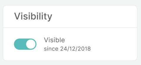 "Visibility" Card - Logic and Frontend Changes · Issue #4137 · saleor ...