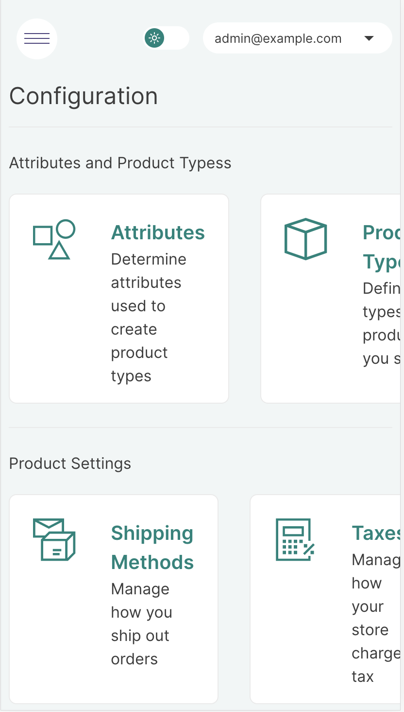Improve Appearance On Mobile · Issue 233 · Saleorsaleor Dashboard 