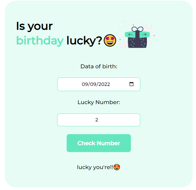 GitHub - anupam1209/is_your_birthday_lucky: A website which checks whether your birthday is ...