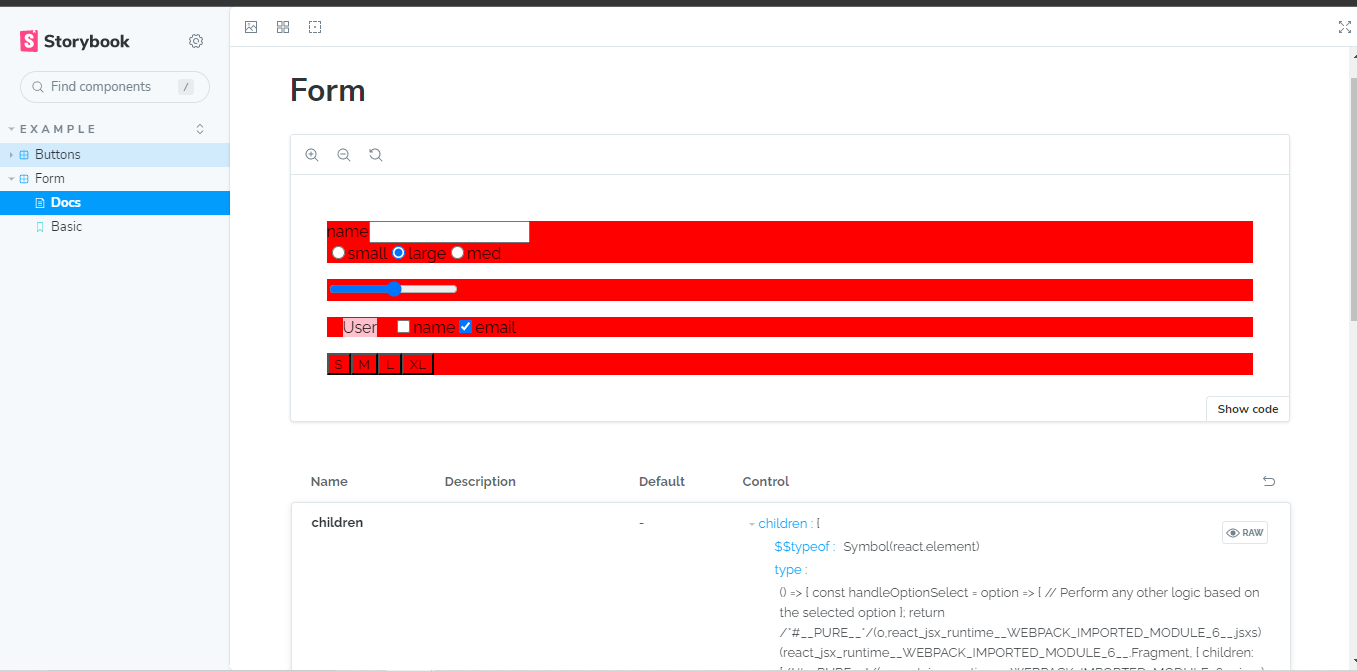 Bug: Form Component on story book · Issue #67 · purnima143/Pluto-UI · GitHub