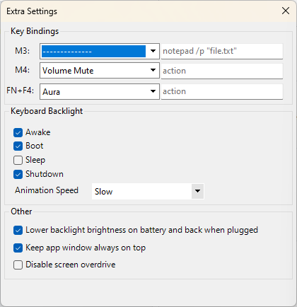 Restoring default M3 setting · Issue #210 · seerge/g-helper · GitHub