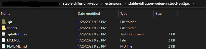 Tab Not Appearing · Issue #19 · Klace/stable-diffusion-webui-instruct-pix2pix · GitHub