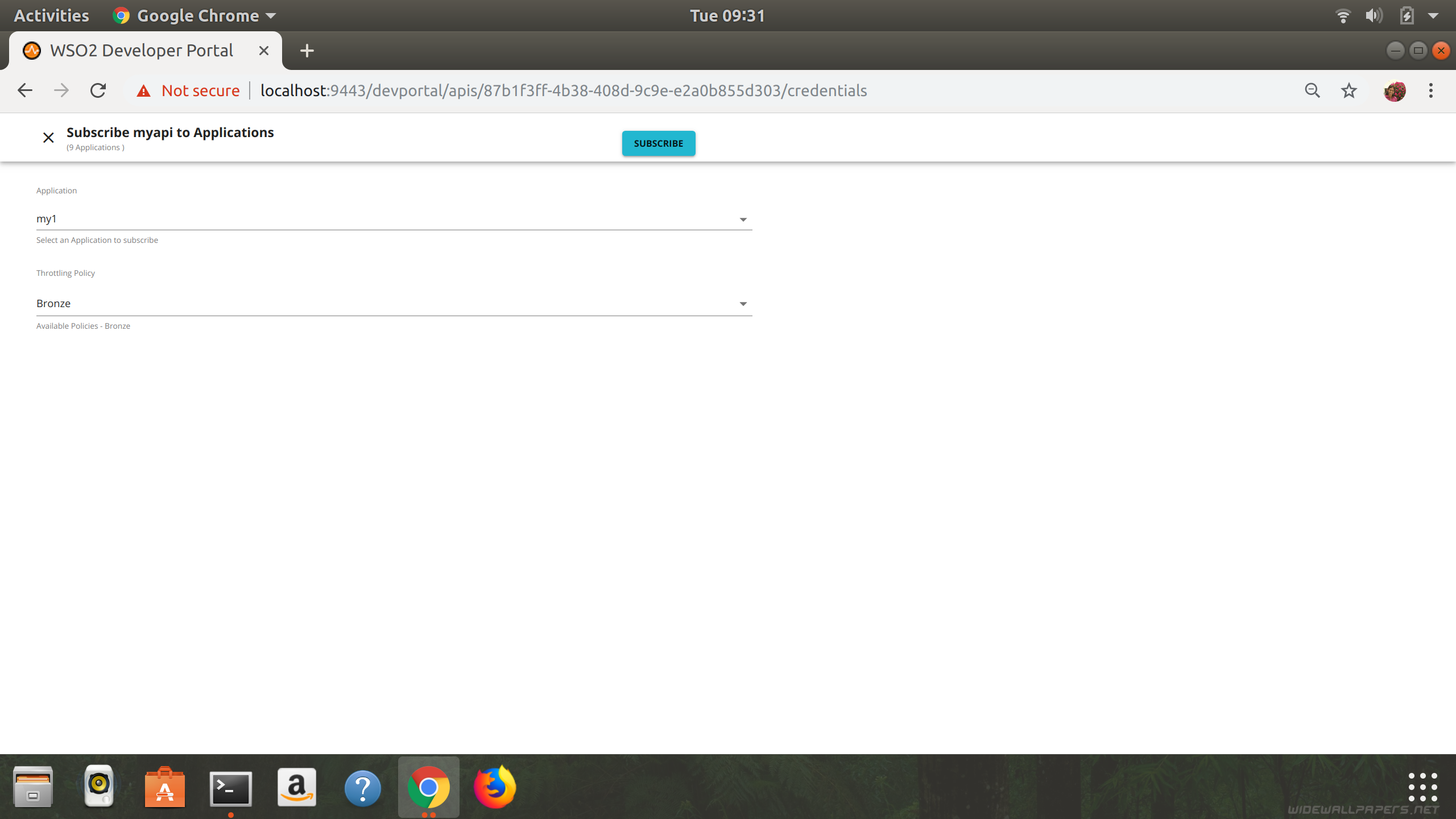No warning messages on subscribing to production only blocked ...