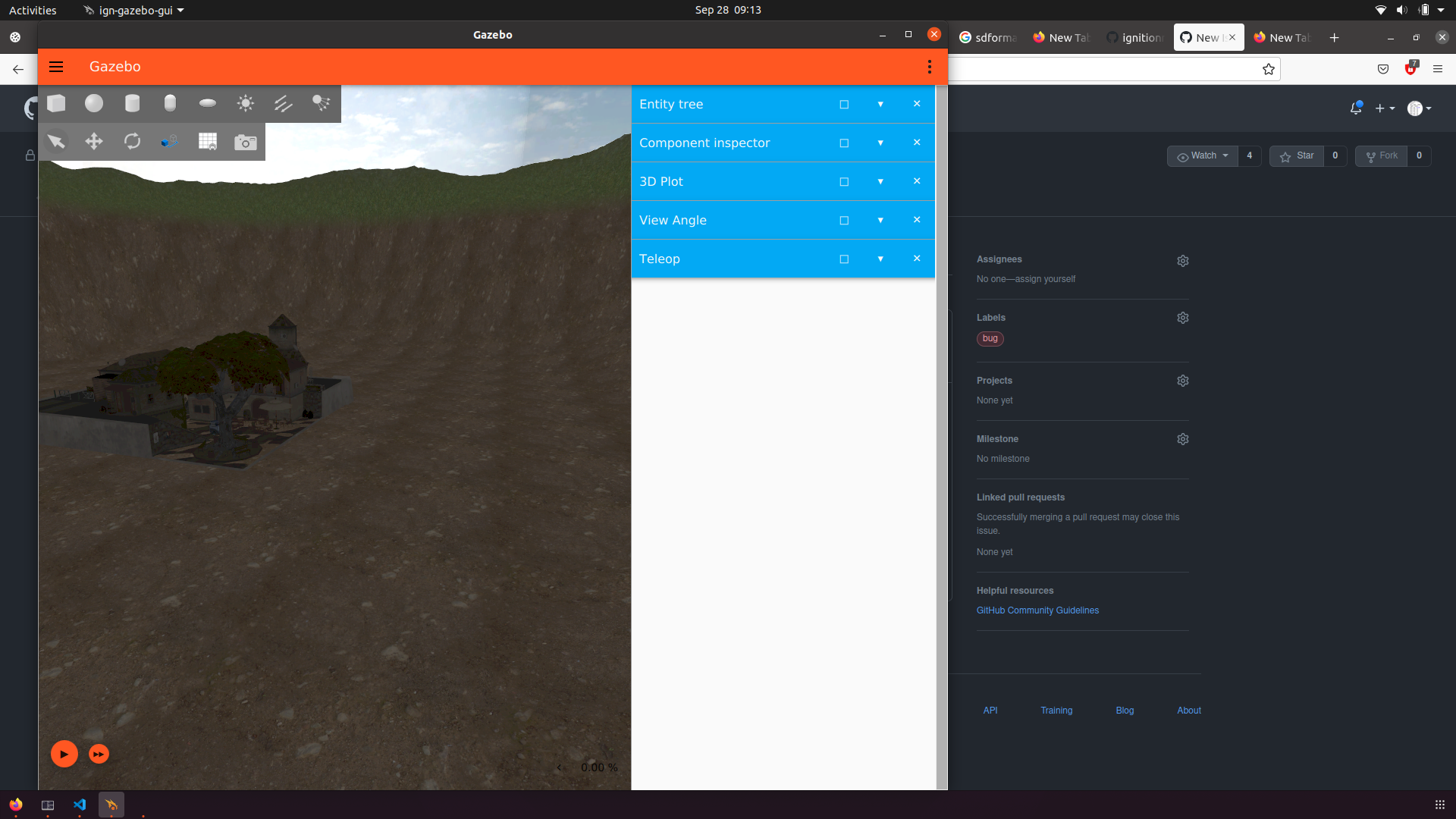 Wheres all the water? · Issue #24 · gazebosim/fortress_demo · GitHub