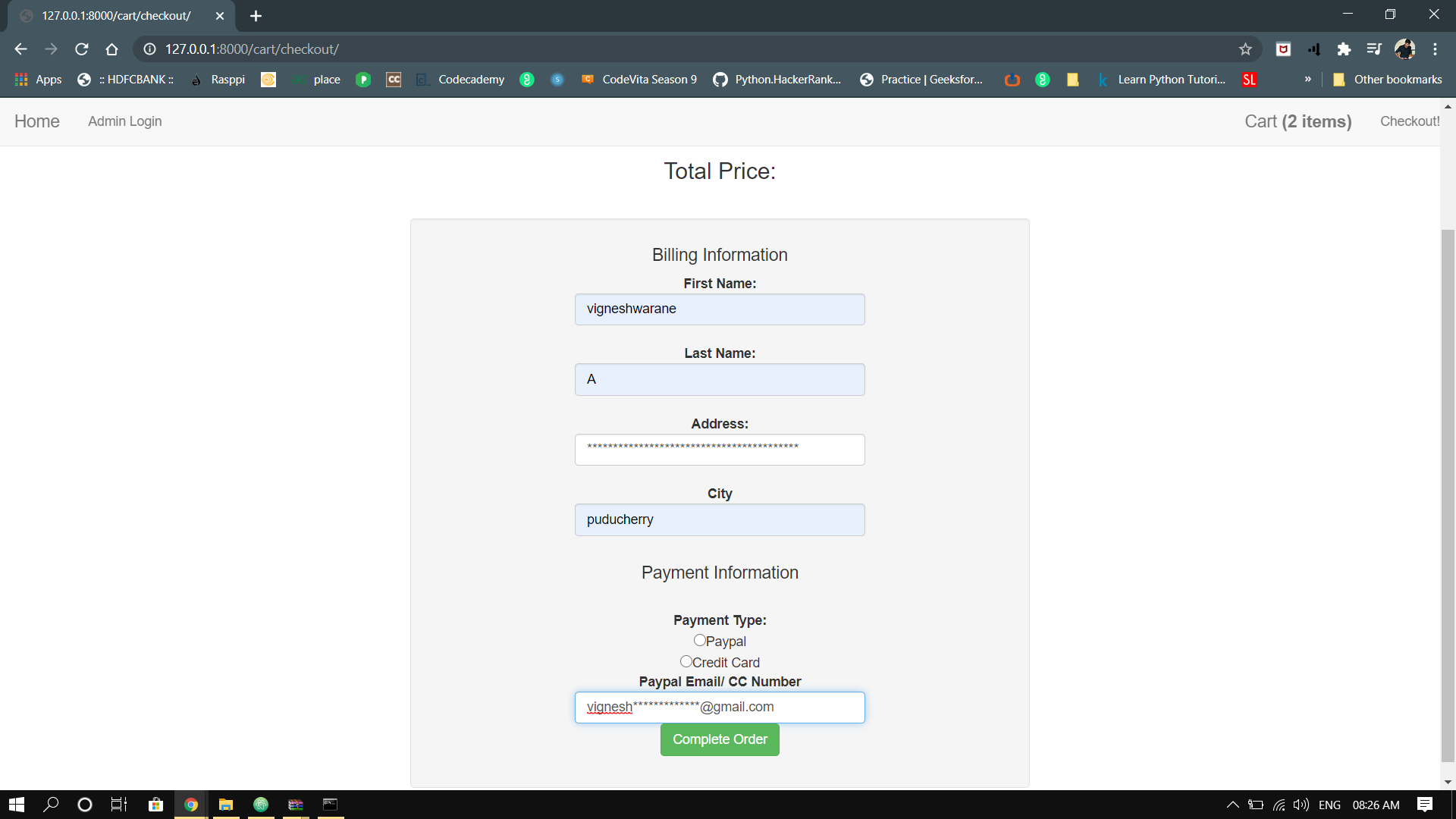 GitHub - vigneshwarane89/simpleStore