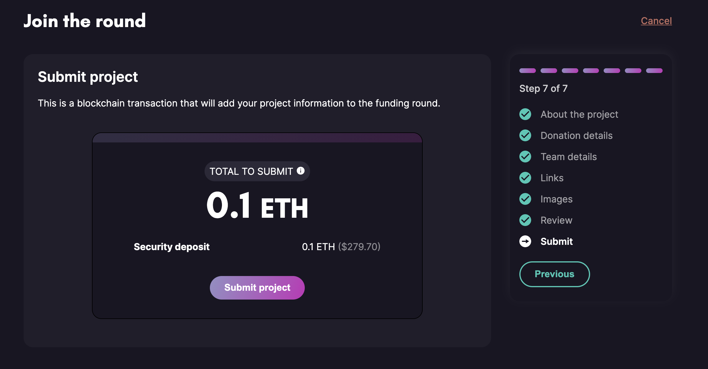 Potentially confusing location of "Submit" button for new receipients · Issue #240 · ethereum ...
